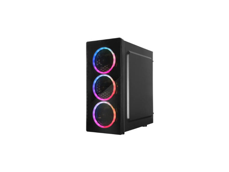 Raidmax Neon RGB Windowed Mid Tower Desktop PC Case | PC Cases/Chassis ...