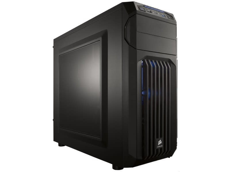Corsair Carbide Series Spec-01 Blue LED Windowed Black Mid Tower ...