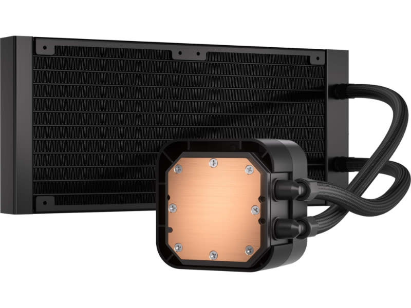 Corsair H100i Elite LCD XT Display Closed Loop Black AIO Liquid CPU ...