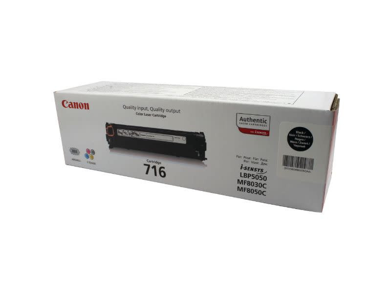 Canon 716 Original Black Toner Cartridge | Cartridges / Toners ...