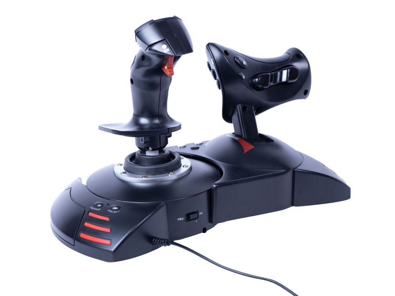 Thrustmaster T.Flight HOTAS X Flight Sim Controller for PC and PS3 ...