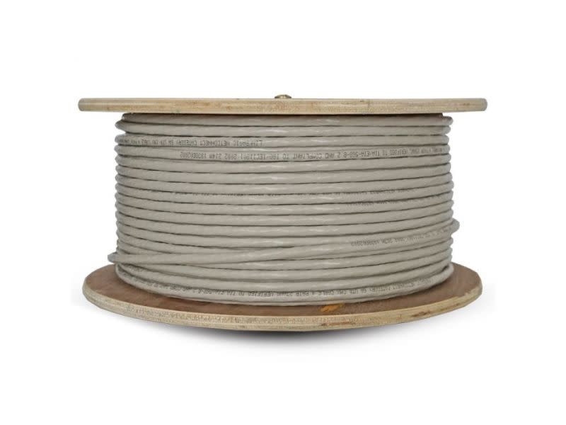 Linkbasic 100M Drum Cat6a Solid Grey UTP Cable | Networking Cables ...