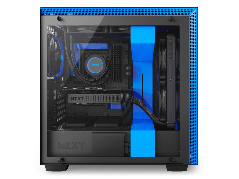 NZXT H700 Black & Blue Case | PC Cases/Chassis | Dreamware Technology