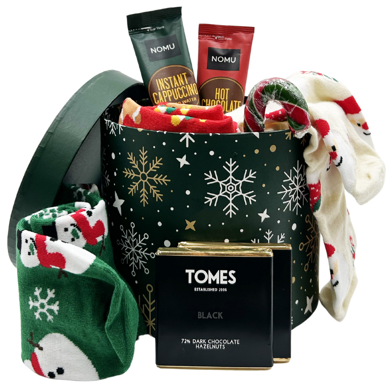 Christmas Sock Box - Gifts and Hampers - Online gift shop