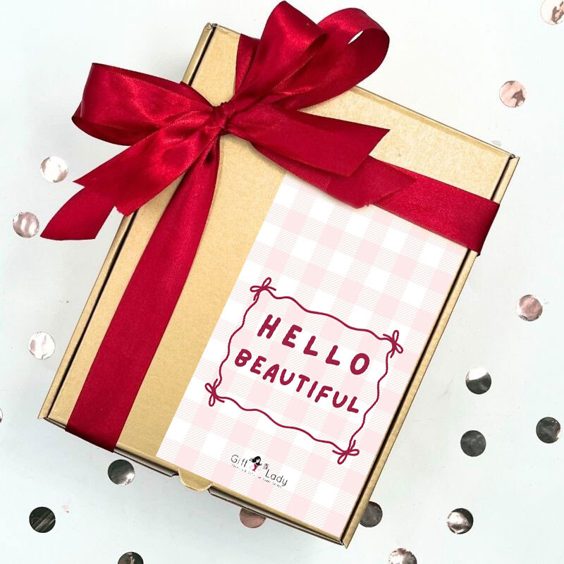 Hello Beautiful Hamper - Flowers and Gifts - Online flower shop