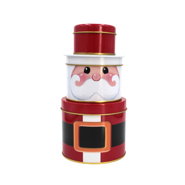 Christmas Stack Tin (3 Piece) - Gifts and Hampers - Online gift shop