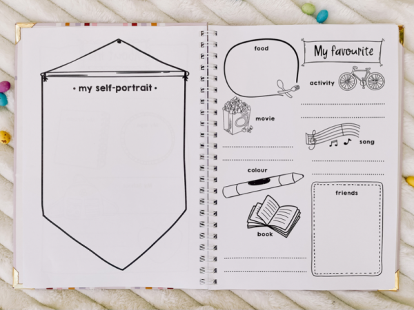 Colours of me Journal - Lilac - Tora Grace