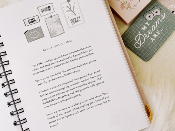 You & Me - Mother & Daughter Lined Journal - Tora Grace