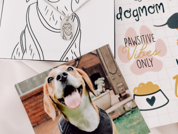 Portrait Illustration Necklace Set - Tora Grace