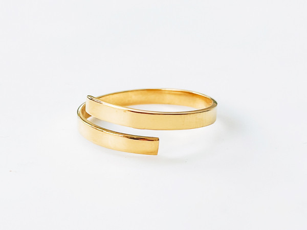 Wrap Ring - Custom Engraving - Tora Grace