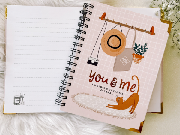 You & Me - Mother & Daughter Lined Journal - Tora Grace